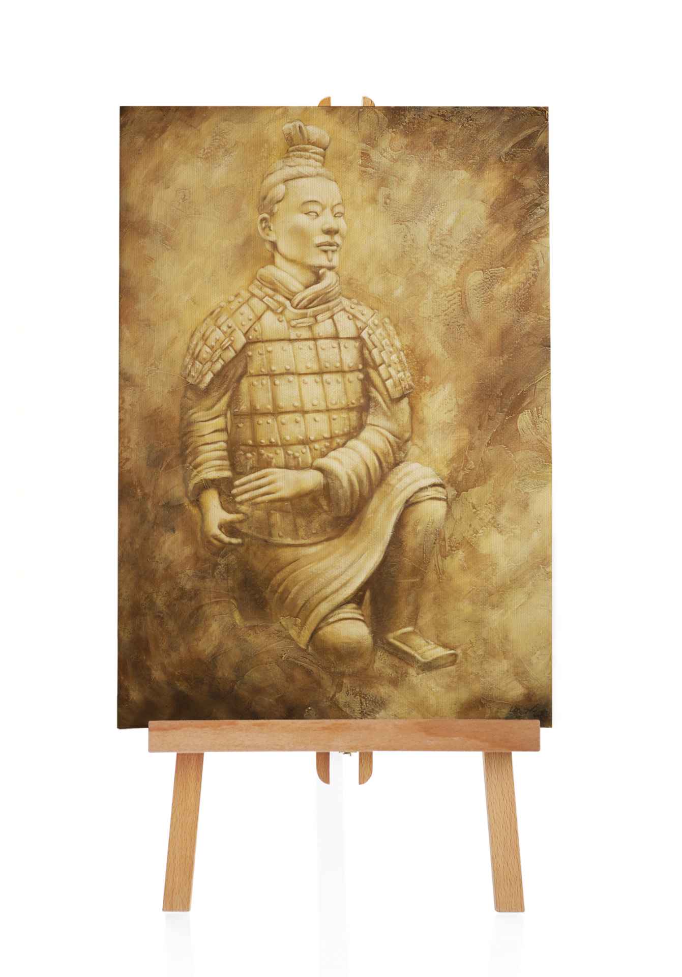 XXL oil painting Samurai | Bildmania