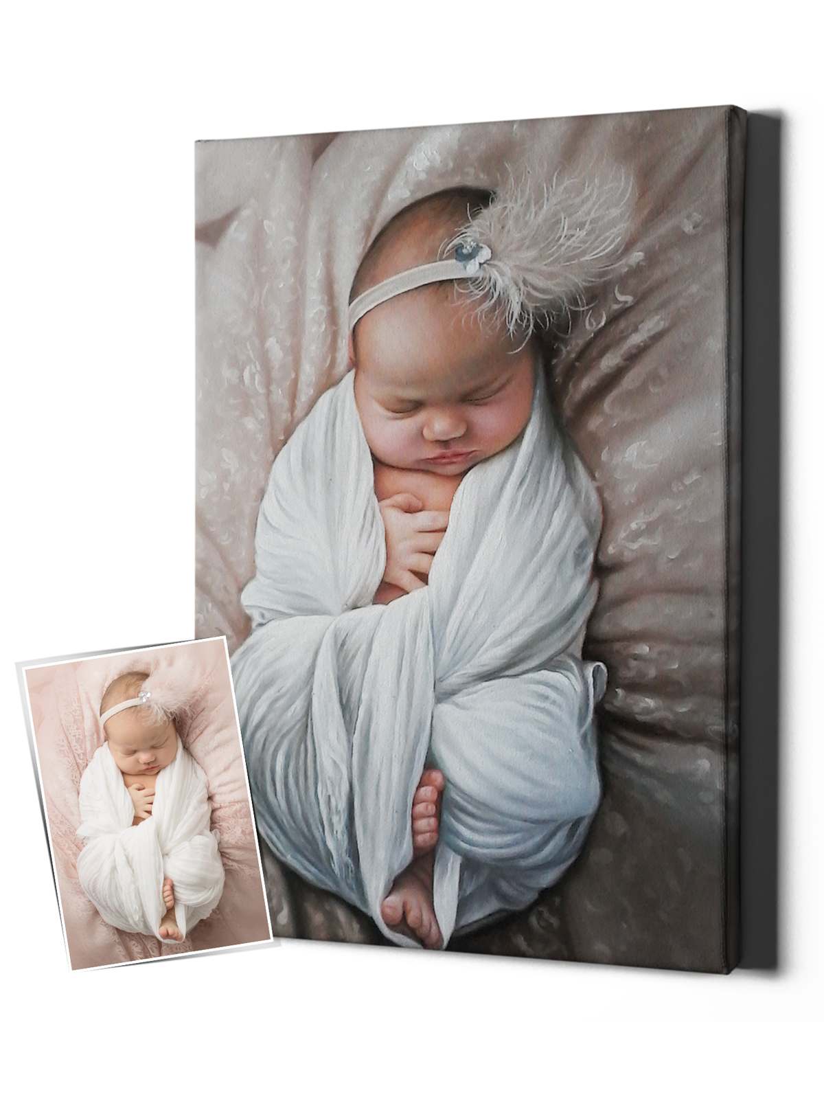 Painting of baby pictures